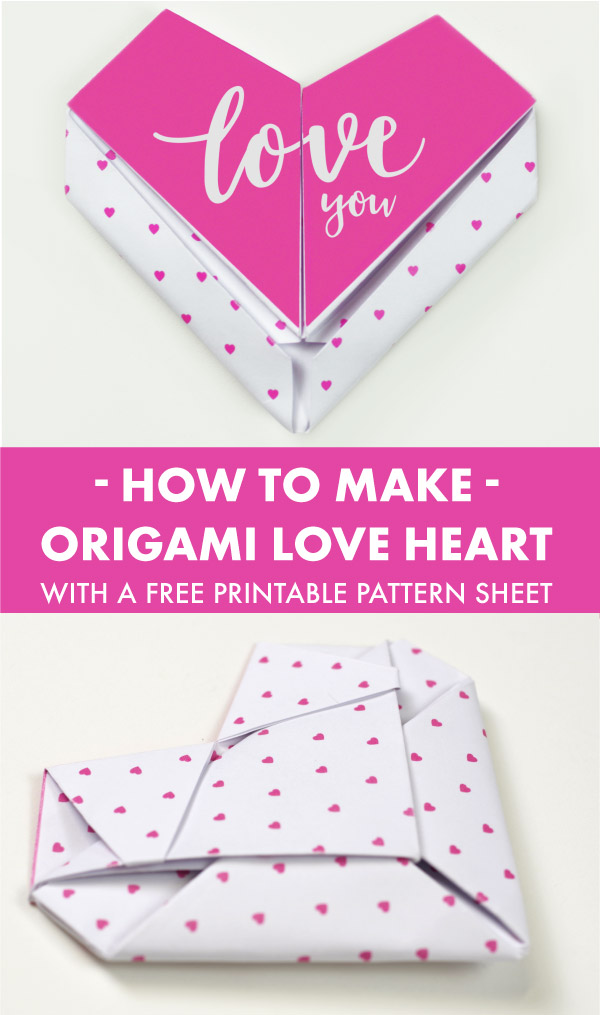Love Heart Origami: Free Tutorial - Bright Star Kids USA